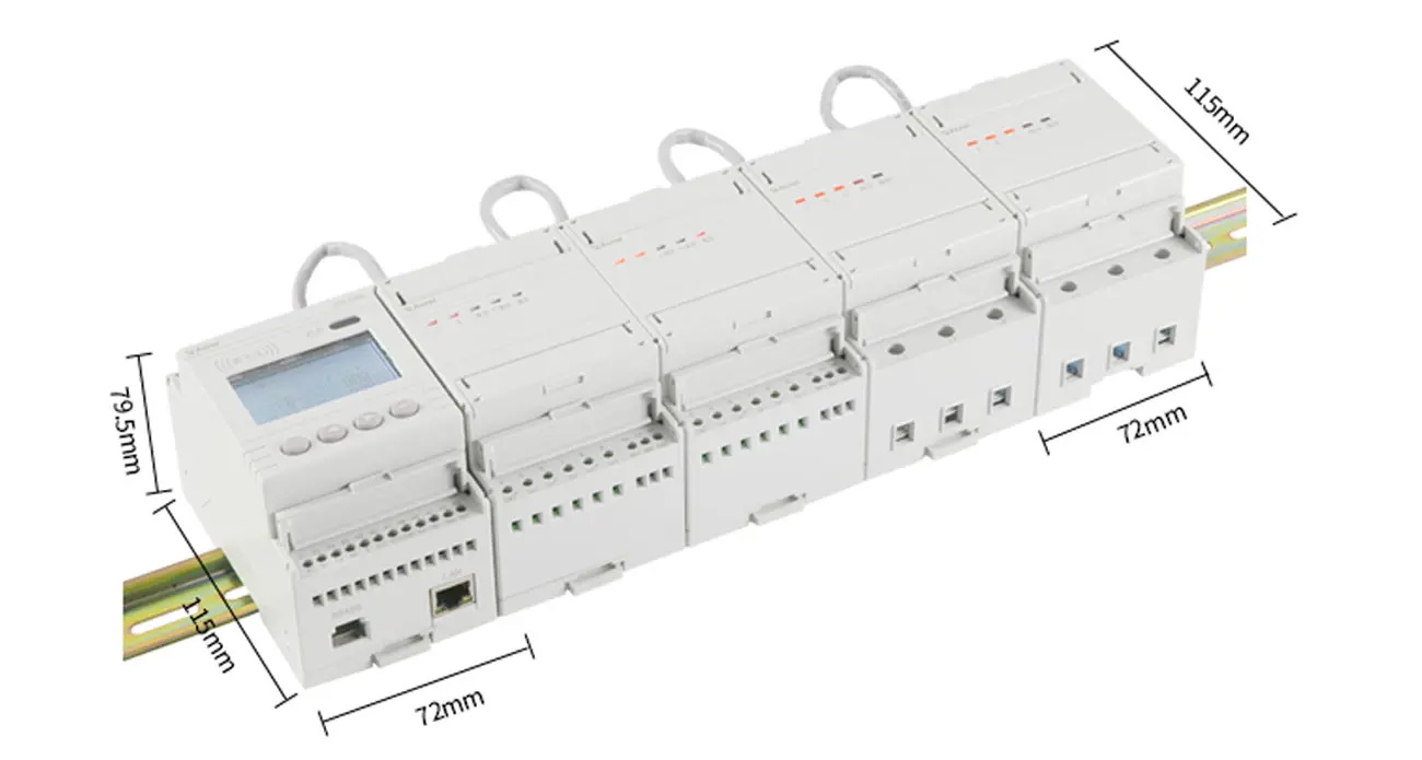 Modbus Multi Circuits Electrical Power Meter - Acrel