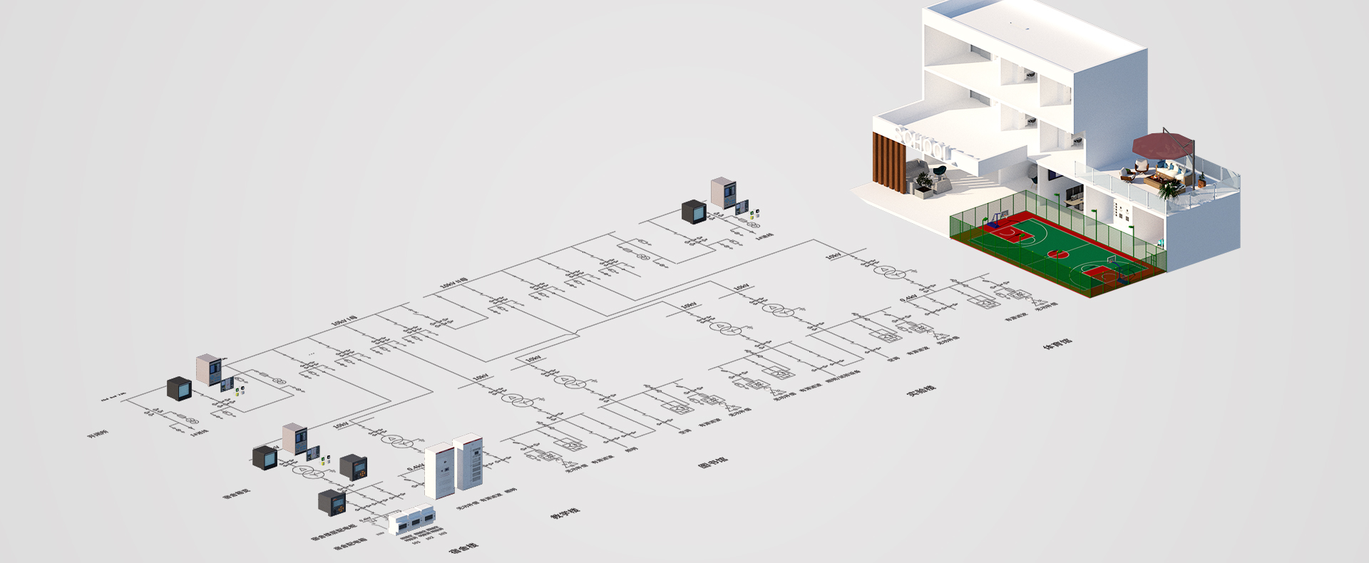 Campus Intelligent Lighting Control System Solution - Acrel