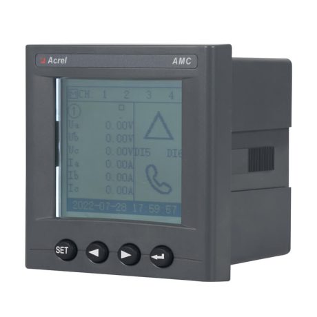 AMC300L-4E AC Panel Power Meter with 4 Circuits - Acrel